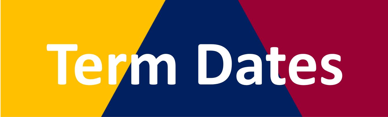 chellaston academy term dates